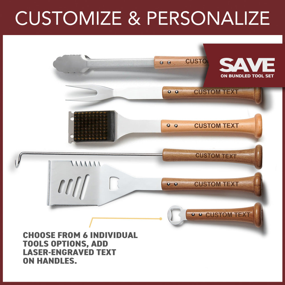 "6 Tool Player" Set with Customized Handles – The Pan Handle